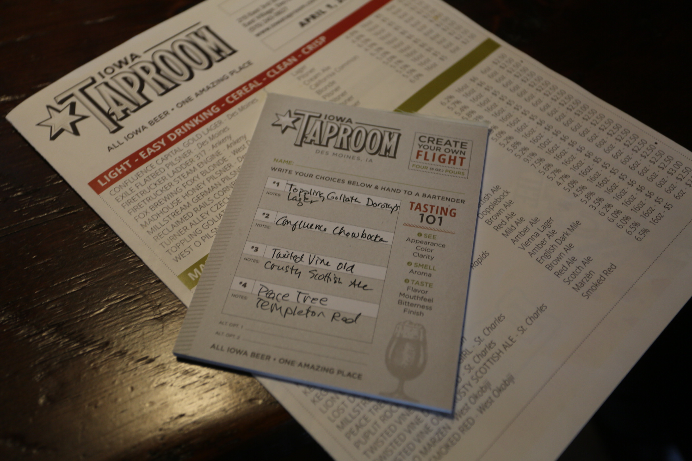 The Iowa Taproom | Iowa Girl on the Go